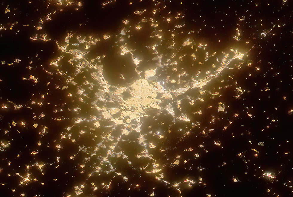 Evidence light pollution can be measured directly from space - ACTION ...